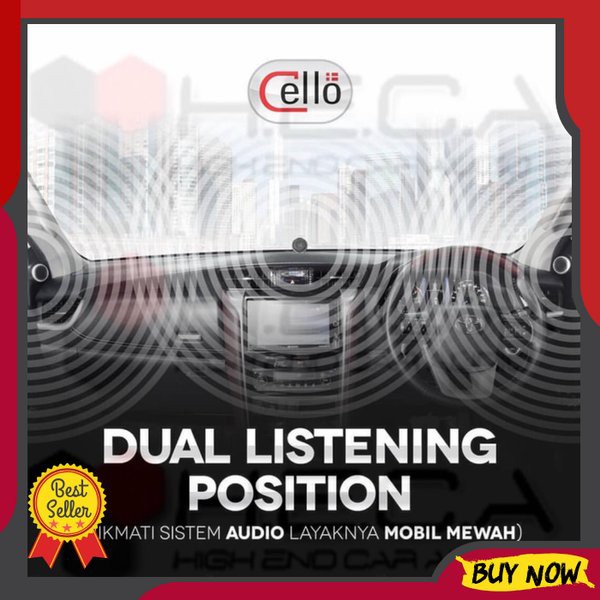Jual Turun Harga !! CELLO Solution Mini Speaker Center Audio Mobil Full ...