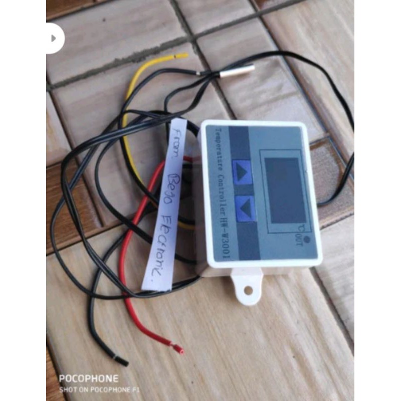 Jual termostat DC 12V W3001 Thermostat DC Pengatur Suhu Incubator Mesin ...