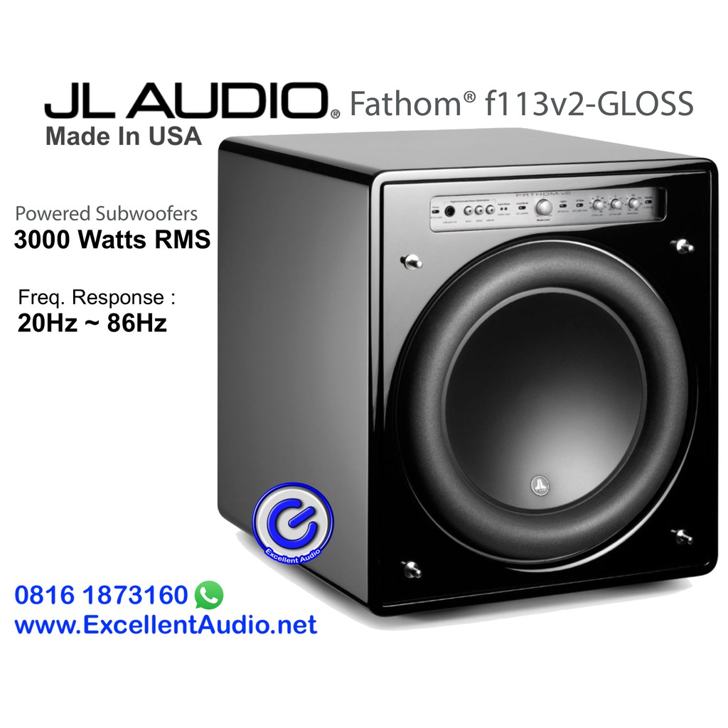 Jual JLAudio JL Audio f113 v2 f113v2 aktif active subwoofer | Shopee Indonesia