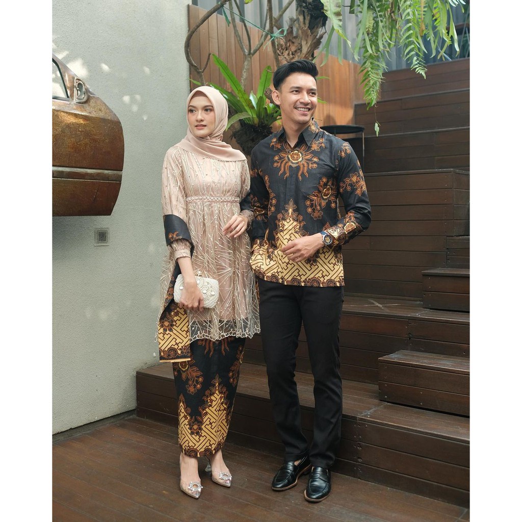 Jual {NEW ARRIVAL} KEBAYA COUPLE BATIK MODERN - TUNIC BRUKAT KEBAYA ...