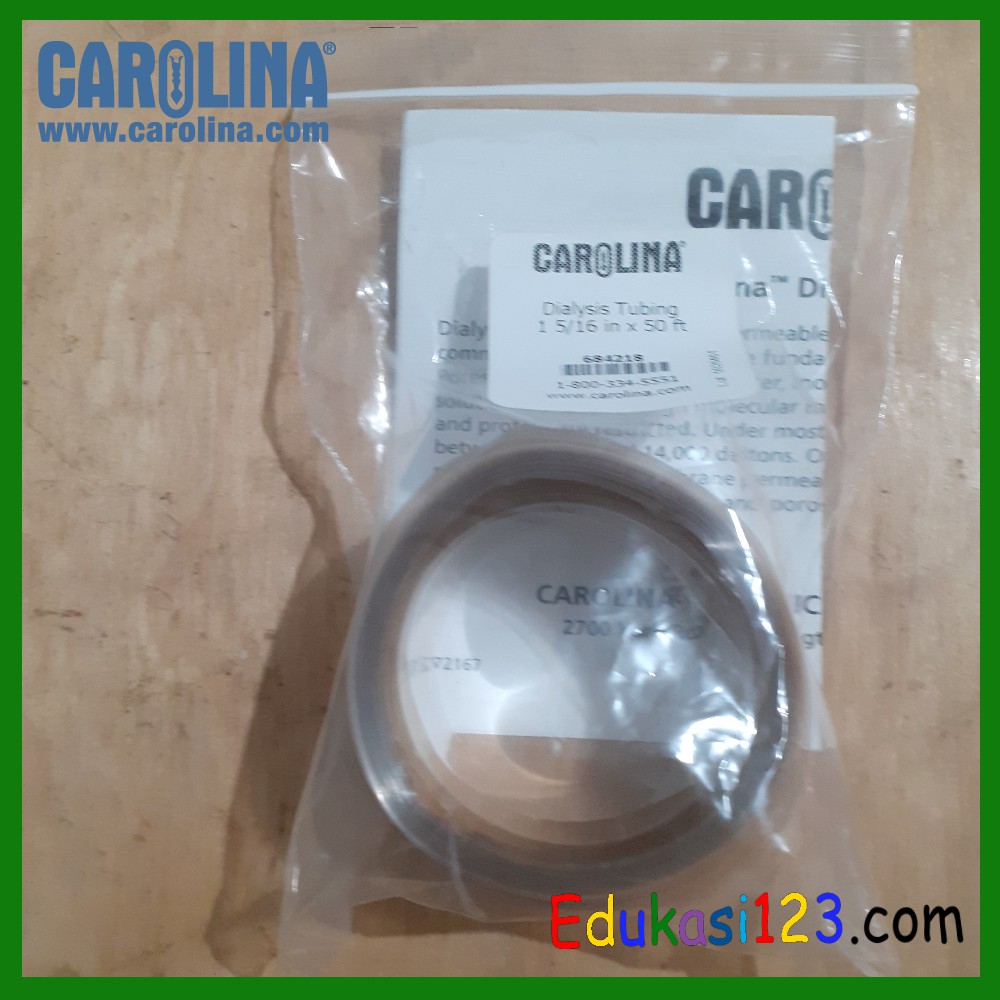 Jual Visking Tubing Dialysis Tubing Lebar = 3.3 cm Panjang 1 Meter ...