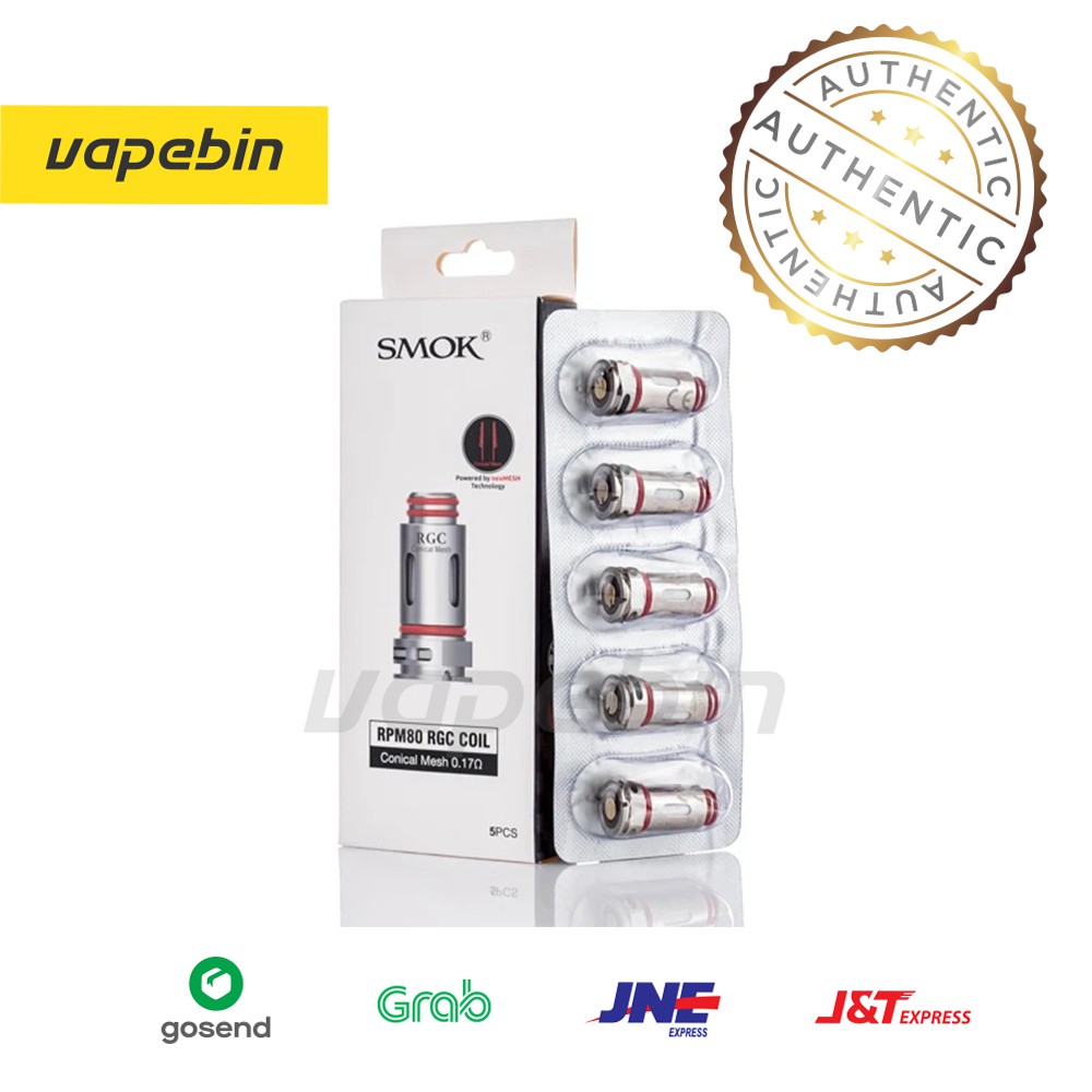 Jual SMOK RGC CONICAL MESH COIL 0.17 OHM - SMOK RPM RGC CONICAL MESH ...