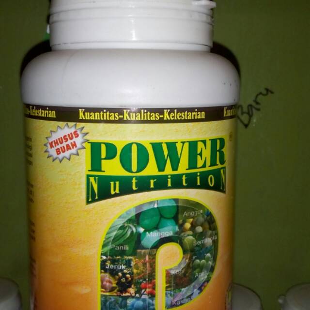 Jual POWERNUTRITION 500 GR Power Nutrition Nasa Pupuk Khusus Buah ...