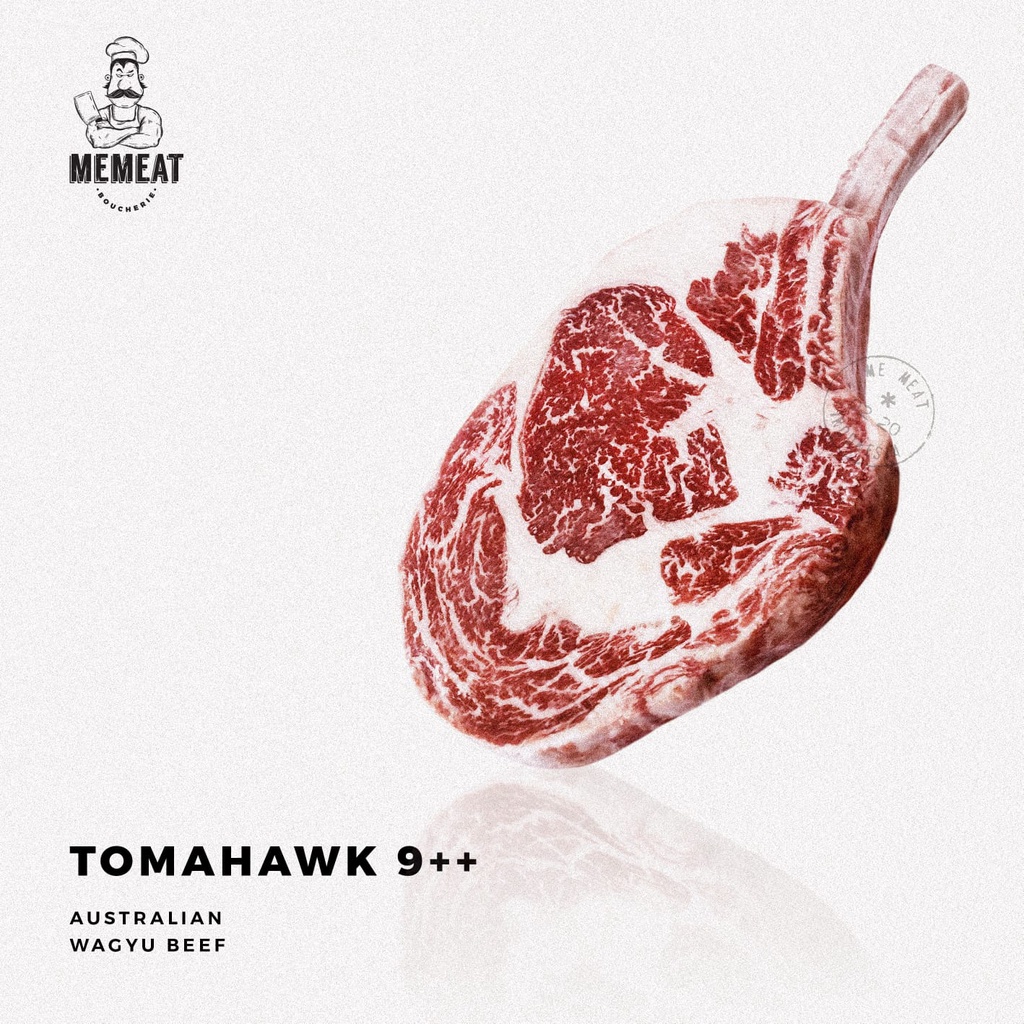 Jual Tomahawk Aussie Wagyu 9++ - Australian Beef - Memeat | Shopee Indonesia
