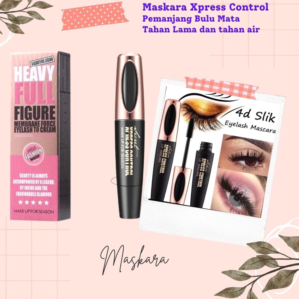 Jual Mascara Waterproof 4d Silk Fiber Original Pemanjang Penebal ...