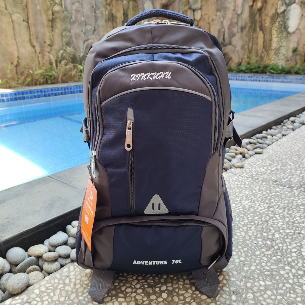 Jual Tas Carier Ransel Gunung Tas Hiking Adventure Pria Wanita 70 Liter ...
