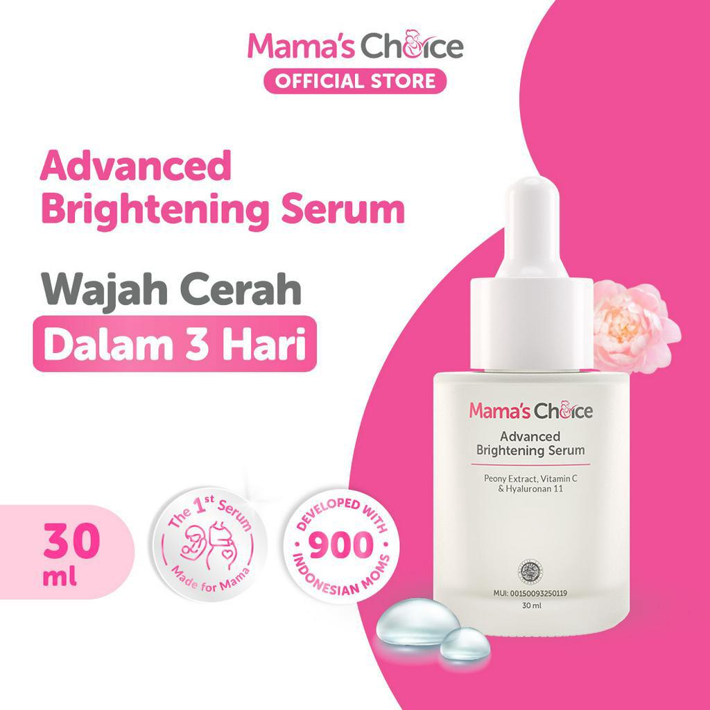 Jual Serum Wajah Ibu Hamil - Advanced Brightening Face Serum Mama's Choice (Skincare Ibu Hamil ...