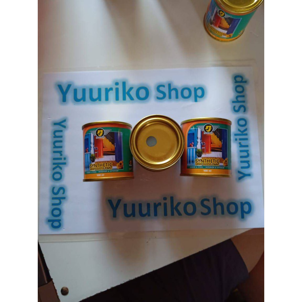 Jual cat minyak kayu dan besi warna abu abu grey rj kecil 100cc ...