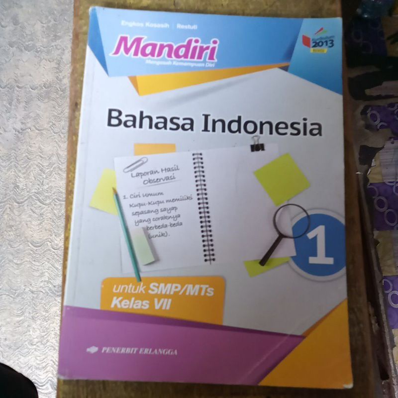 Jual mandiri bahasa Indonesia kelas 7 erlangga | Shopee Indonesia