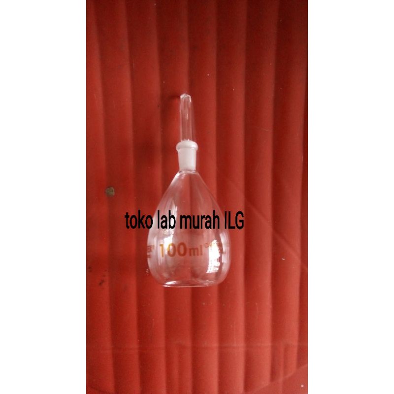 Jual picnometer/piknometer 5ml-500ml pyrex murah | Shopee Indonesia