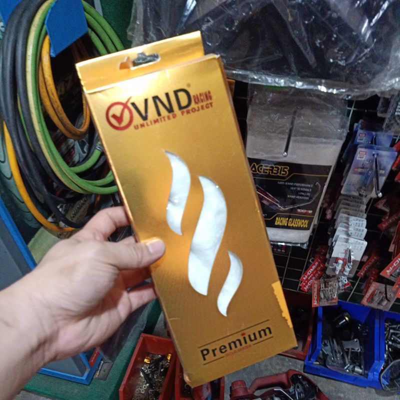 Jual glass wool glasswool gasbul VND knalpot r9 universal | Shopee ...