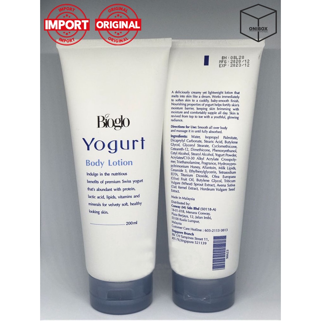 Jual Cosway Yogurt Body Lotion 200ml Original Malaysia | Shopee Indonesia
