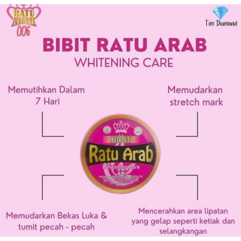 Jual BIBIT RATU ARAB ORIGINAL ASLI BERHOLOGRAM Team 004 ( COD ...