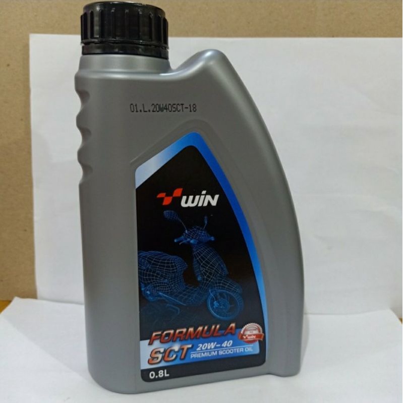 Jual Oli Mesin Motor Matic WIN Formula SCT SAE 20W40 JASO MB API SJ - 0 ...