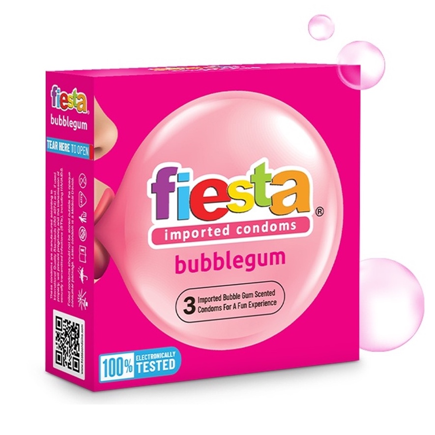 Jual Kondom Fiesta Max Dotted - Delay - Ultra Thin - Grape - Banana ...