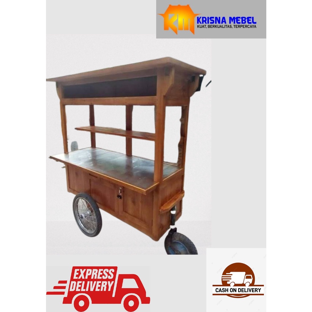 Jual Gerobak Dorong Roti Bakar | Shopee Indonesia