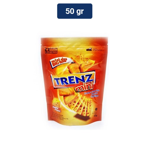 Jual Trenz Mini Crackers Cheddar Cheese 50 gr | Shopee Indonesia