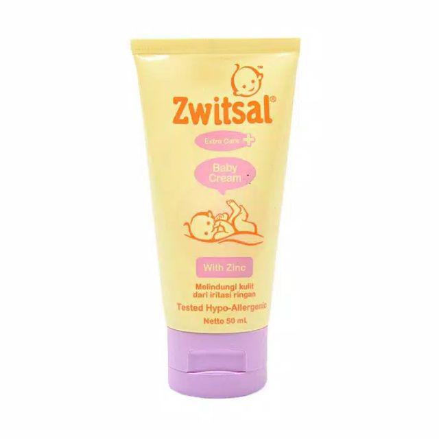 Jual Zwitsal baby cream extra care with zinc 50g 100g / Baby krim ...