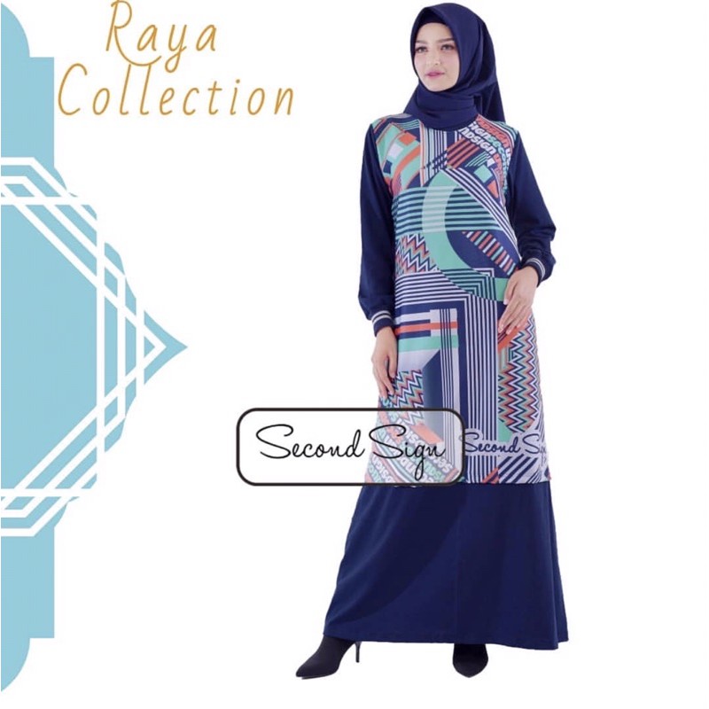Jual SECOND SIGN KADENA DRESS NAVY | Shopee Indonesia