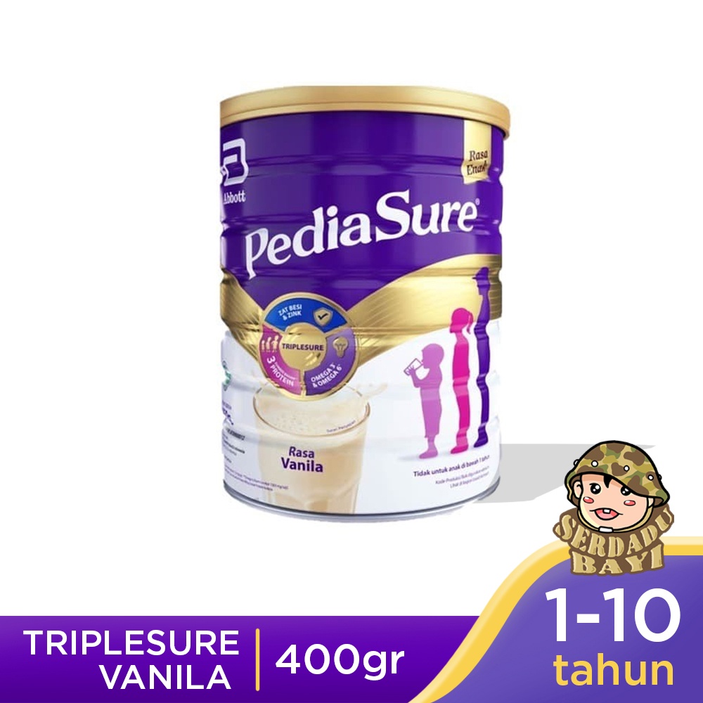 Jual Pediasure Triplesure Vanila 400 gram | Shopee Indonesia