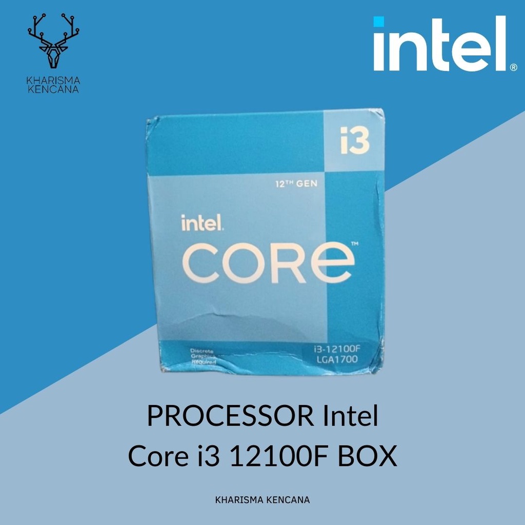 Jual PROCESSOR Intel Core i3 12100 BOX | Shopee Indonesia