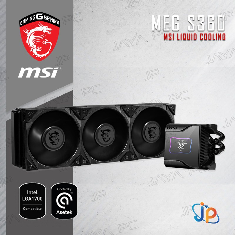 Jual MSI MEG CORELIQUID S360 - CPU Cooler Liquid Fan | Shopee Indonesia