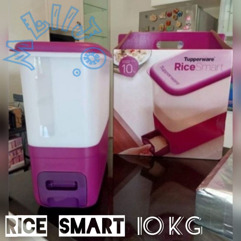 Jual Tupperware!!! RICE SMART kapasitas 10kg Tempat beras (wajib cargo ...