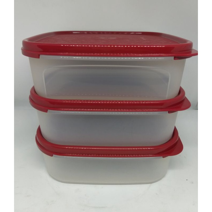 Jual Tupperware Modular Mates Square 1 @1.1lt (1pc). wadah yg sangat ...