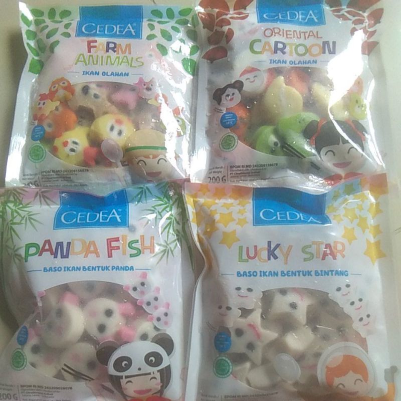 Jual Cedea Farm animal, cartoon, panda, lucky star | Shopee Indonesia