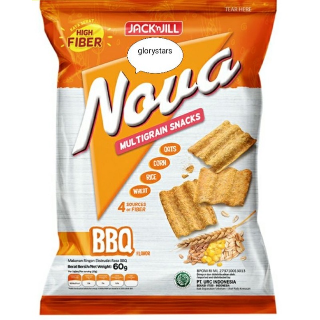 Jual JACK N JILL NOVA MULTIGRAIN SNACKS BARBEQUE 60 grm | Shopee Indonesia