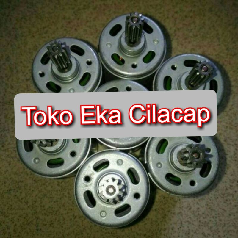 Jual Dinamo 550 dc 12 volt mainan mobil motor aki anak 12v aki accu ...