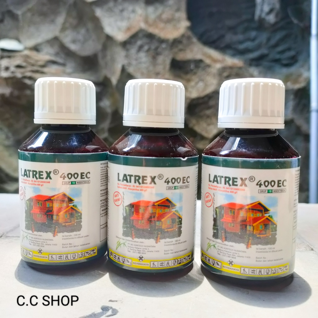 Jual Latrex 400 EC 100 ml - Obat Anti Rayap / Basmi Rayap / Pengawet ...