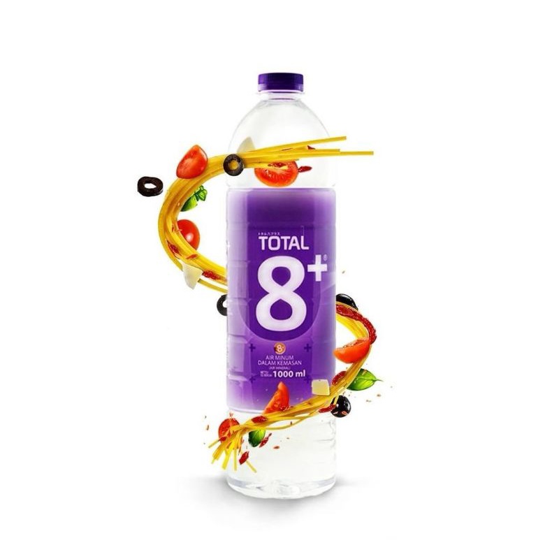 Jual Total 8+ water 1000ml x 6 botol air alkali | Shopee Indonesia