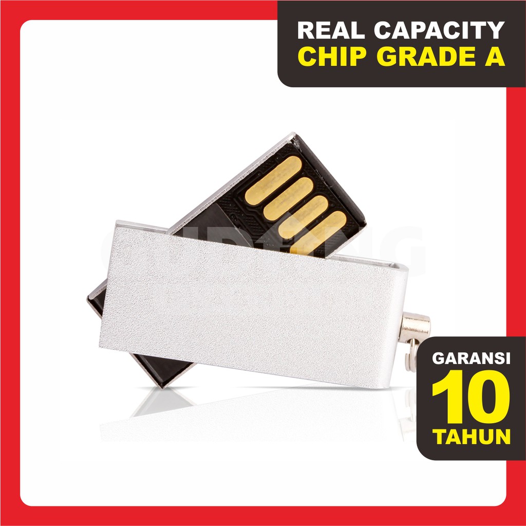 Jual USB Flashdisk Swivel Mini Polos 4GB 8GB 16GB 32GB - Souvenir ...