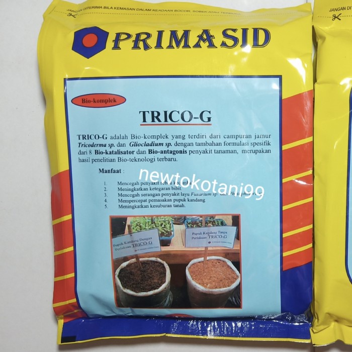 Jual PROMO TERBATAS- tricoderma TRICO G 500 gram trichoderma fungisida ...