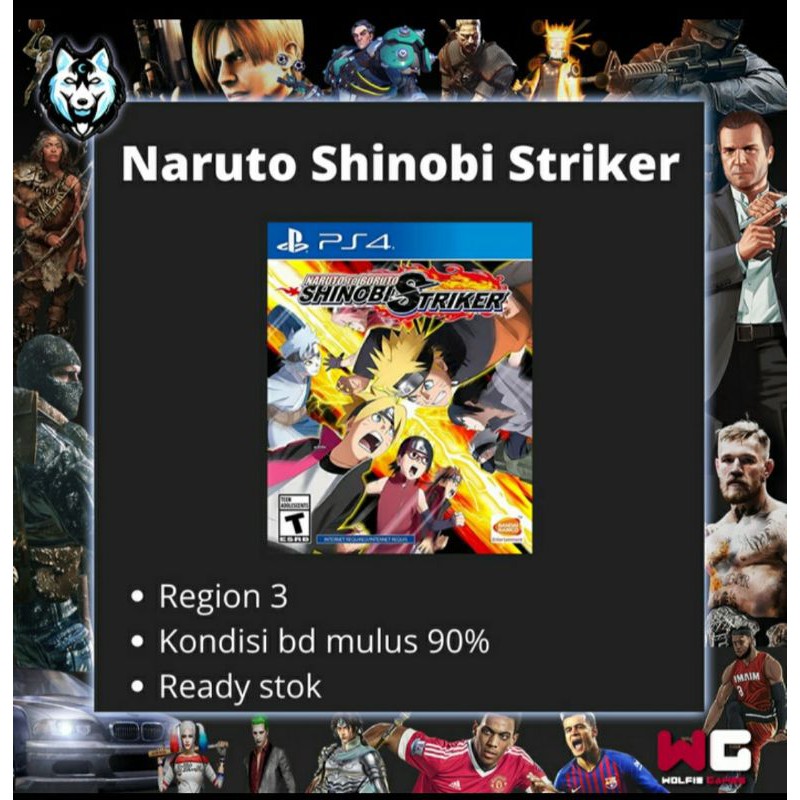 Jual NARUTO SHINOBI STRIKER PS4 | Shopee Indonesia