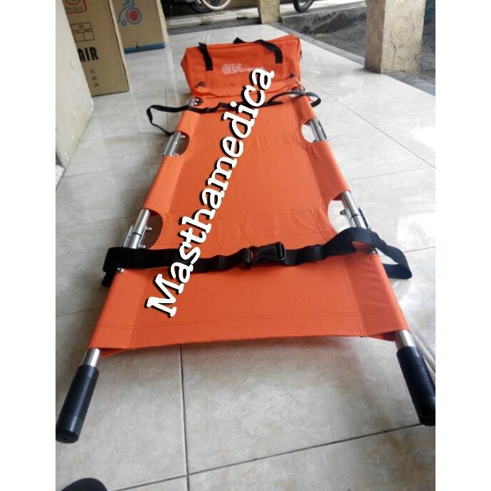 Jual Tandu Lipat 4 Aluminium Folding Stretcher Darurat P3K UKS + Tas ...