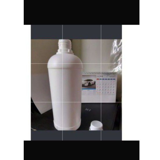 Jual botol agro 1000ml atau 1 liter segel putih hdpe berkualitas | Shopee Indonesia