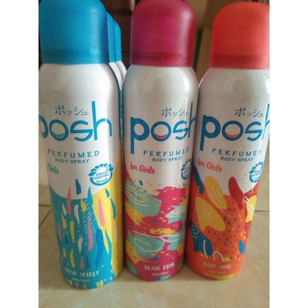 Jual POSH PARFUM / POSH BODY SPRAY / POSH GIRLS / POSH HIJAB CHIC 150ml ...