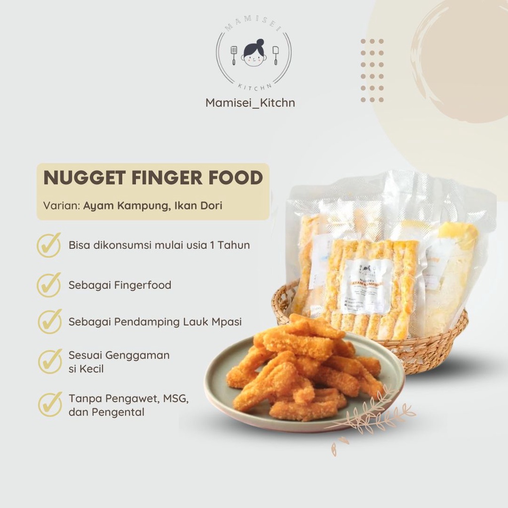Jual NUGGET ANAK/NUGGET AYAM/NUGGET IKAN DORI/NUGGET SAPI WAGYU/NUGGET ...