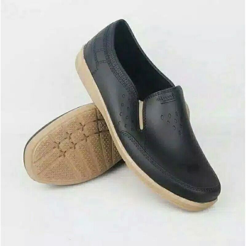 Jual gof ATT ABN 557 SEPATU SLOP PRIA Sepatu Formal Tanpa Tali Bahan ...