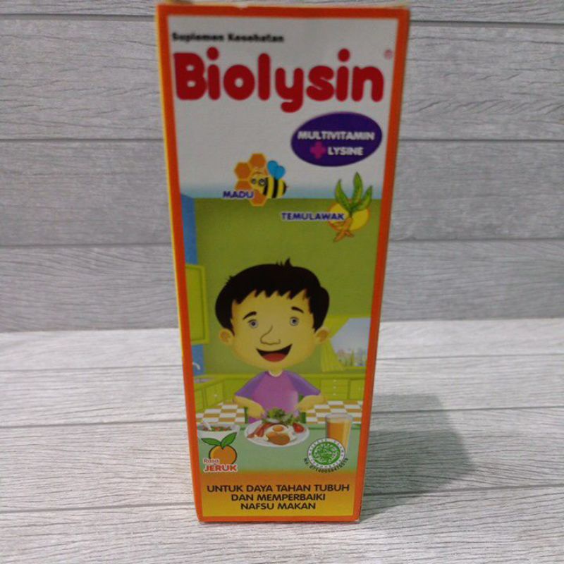 Jual Biolysin Sirup 100ml | Shopee Indonesia