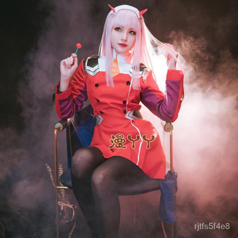 Jual 02 Zero Two Cosplay Costume DARLING in the FRANXX Cosplay DFXX ...