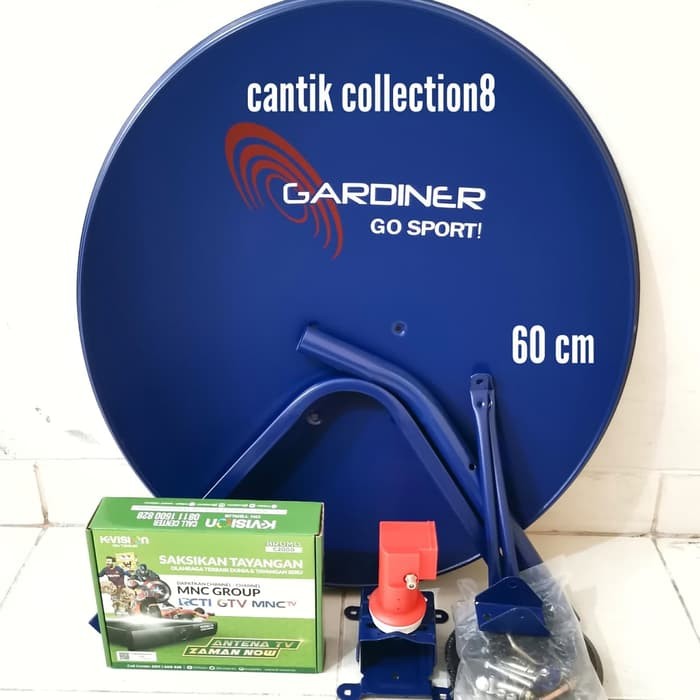 Jual Paket Parabola Mini 60 cm Lengkap+ Receiver Kvision Bromo Hybrid ...
