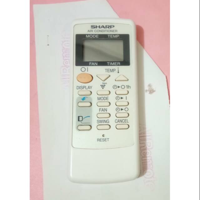Jual REMOT REMOTE AC SHARP CRMC A791 JBEZ B907 ORIGINAL ASLI | Shopee Indonesia