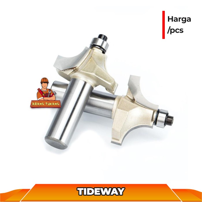 Jual Mata Profil Beading Bit Tideway Mesin Router Trimmer Kecil ...