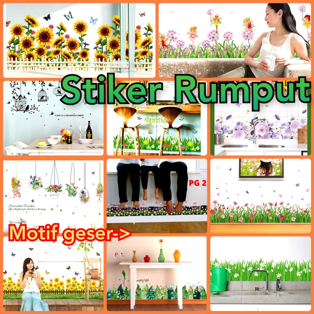 Jual WALLSTIKER WALLSTICKER WALL WALLPAPER PAPER STICKER STIKER DINDING ...