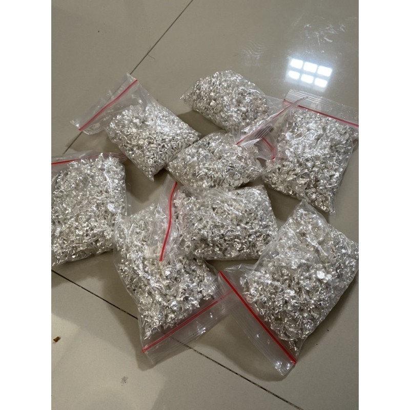 Jual [CUCI GUDANG SISA 1.5KG] PERAK GRANULE MURNI 99.9% MINIMAL BELI ...