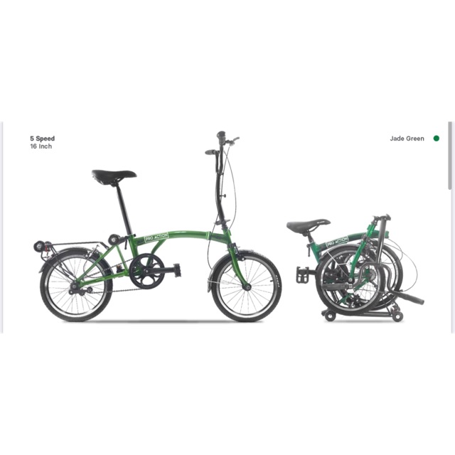 Jual Sepeda Lipat Trifold Proaction 5 speed Folding Bike Pro Action 5 ...