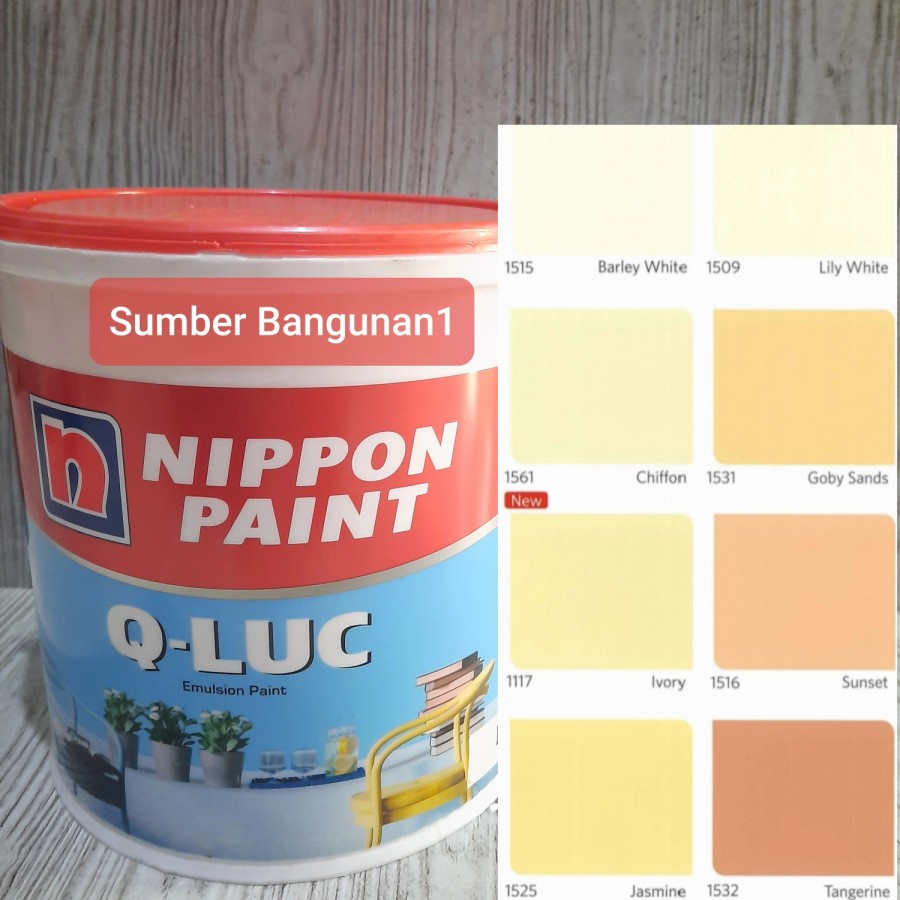 Jual [INSTANT/SAMEDAY] Cat tembok QLUC NIPPON PAINT 4.5kg interior ...